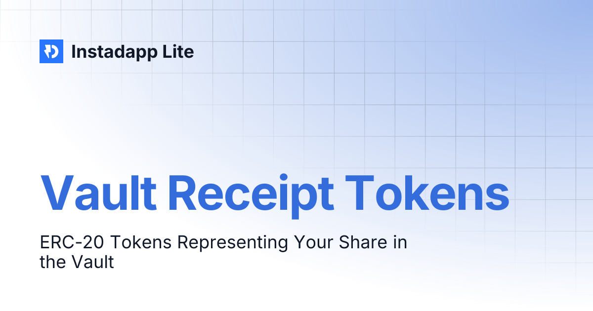 iTokens | Instadapp Lite