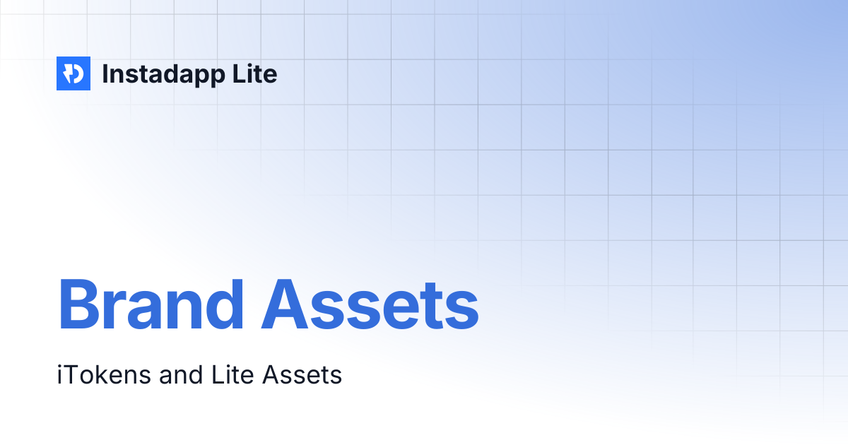 Brand Assets | Instadapp Lite